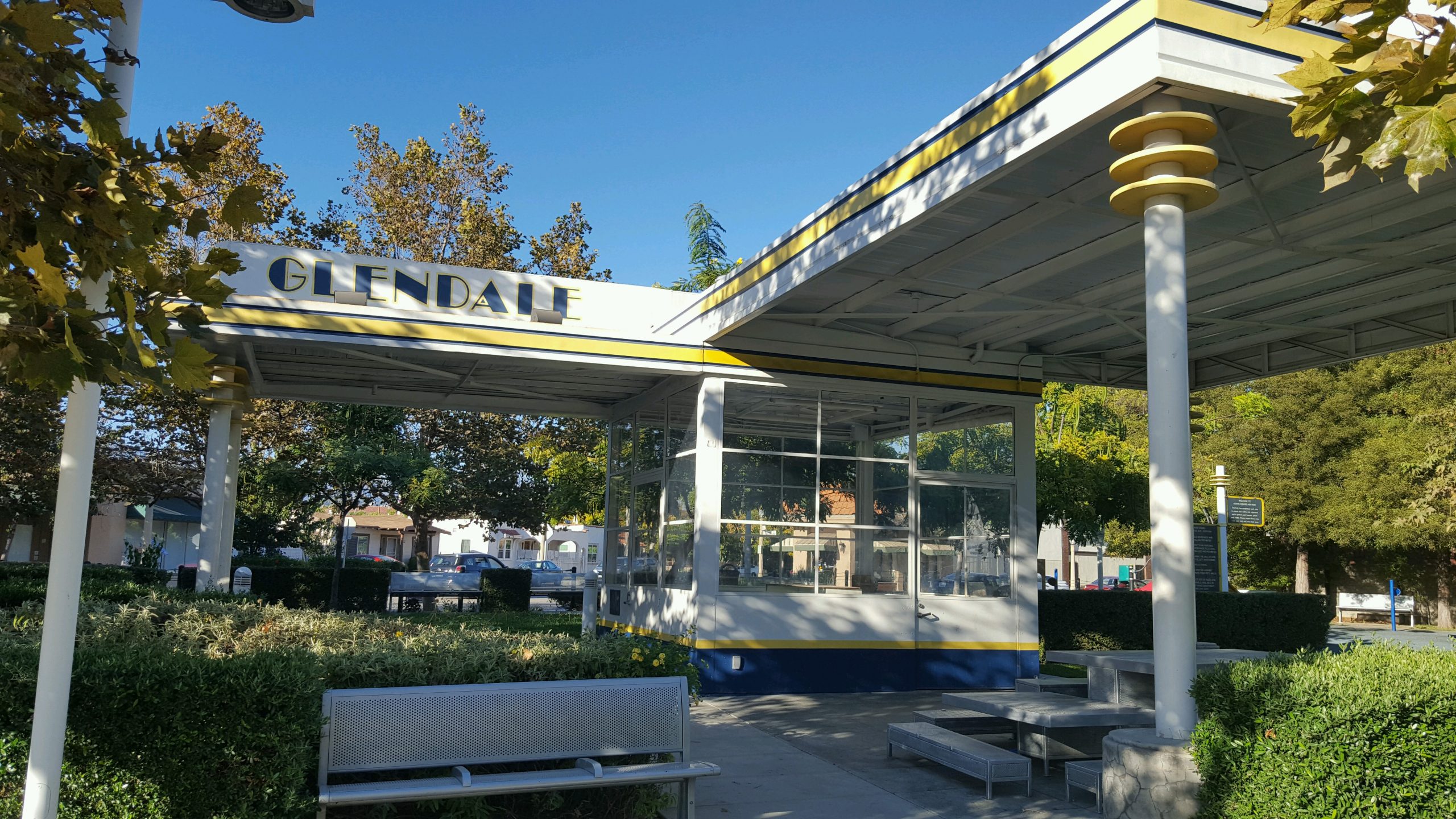 Adams Square Mini Park | Gas Station